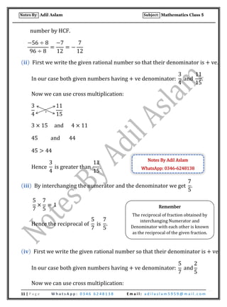 Countdown Maths Class 7 Chapter 2 Solution | PDF