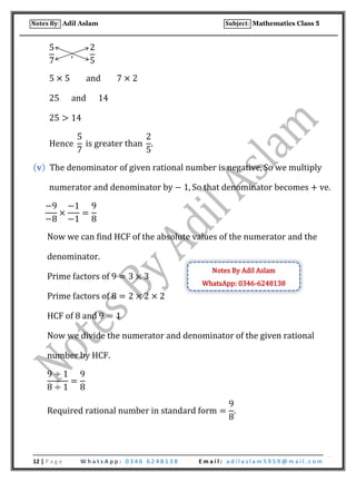 Countdown Maths Class 7 Chapter 2 Solution | PDF