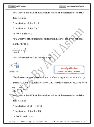 Countdown Maths Class 7 Chapter 2 Solution | PDF