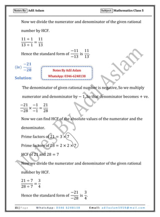 Countdown Maths Class 7 Chapter 2 Solution | PDF