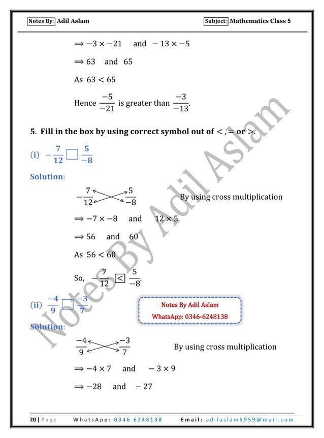 Countdown Maths Class 7 Chapter 2 Solution | PDF | Computing | Technology & Computing