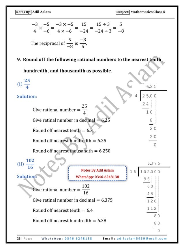 Countdown Maths Class 7 Chapter 2 Solution | PDF | Computing | Technology & Computing