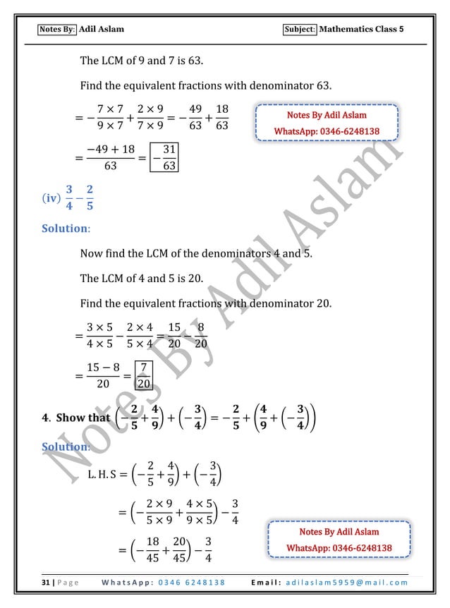 Countdown Maths Class 7 Chapter 2 Solution | PDF | Computing | Technology & Computing