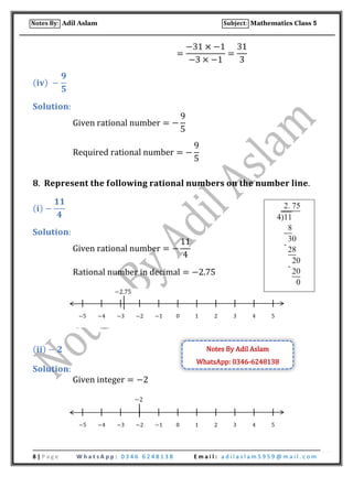 Countdown Maths Class 7 Chapter 2 Solution | PDF