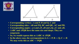 class 7 maths chapter 7 congruence of triangle.pptx