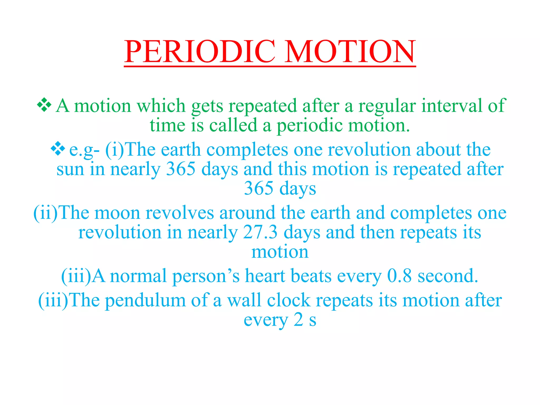 CLASS 7 MOTION | PPTX