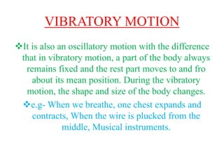 CLASS 7 MOTION | PPTX