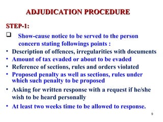 Class 7_Offence, Penalty, Appeal (Customs).ppt