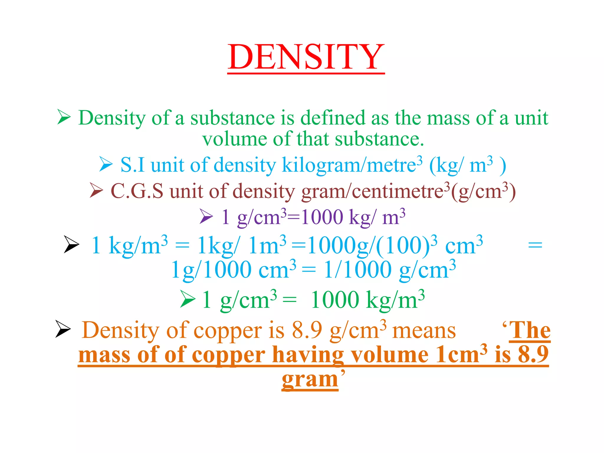 Class 7 PHYSICAL QUANTITY & MEASUREMENT | PPTX