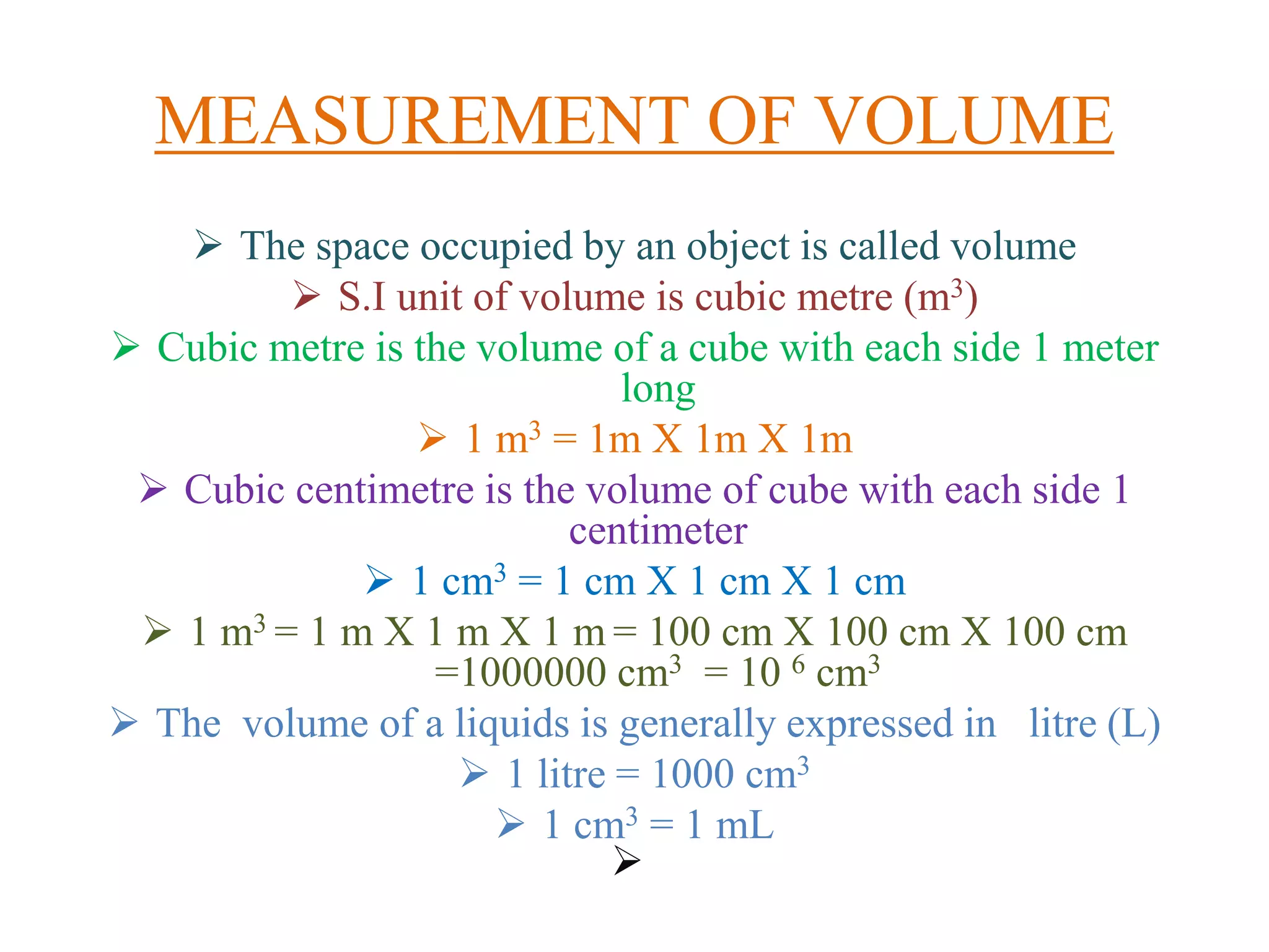 Class 7 PHYSICAL QUANTITY & MEASUREMENT | PPTX