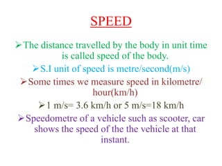Class 7 PHYSICAL QUANTITY & MEASUREMENT | PPTX