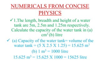 Class 7 PHYSICAL QUANTITY & MEASUREMENT | PPTX