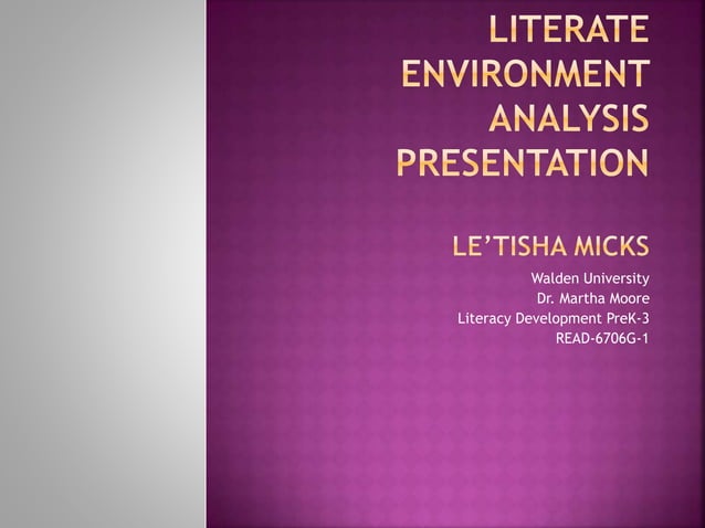 Class 7 power point literate environment analysis | PPT
