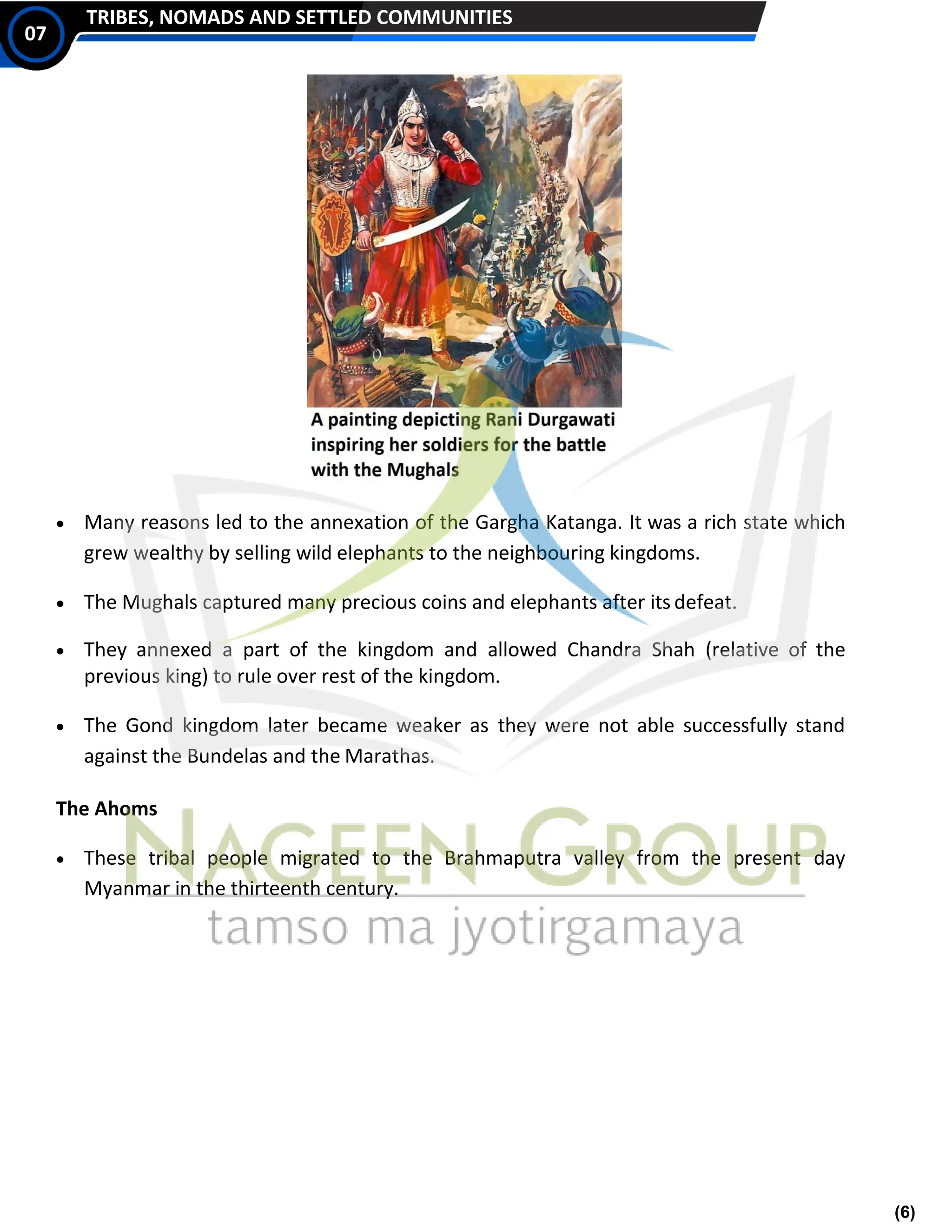 Class VII Social Science (History) Notes Chapter 5 Tribes Nomads and ...