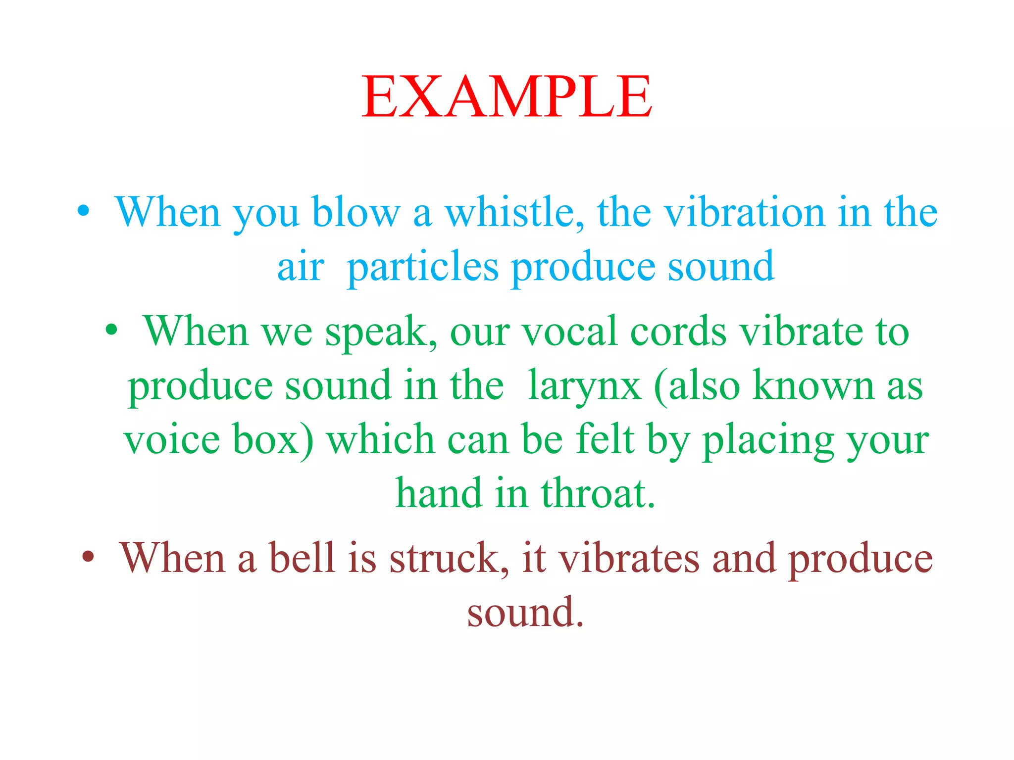 CLASS 7 SOUND | PPTX