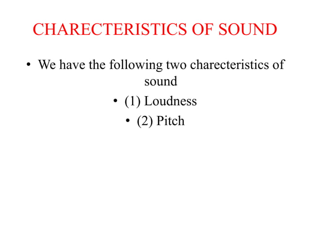 CLASS 7 SOUND | PPTX