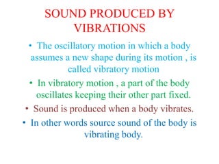 CLASS 7 SOUND | PPTX