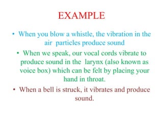 CLASS 7 SOUND | PPTX