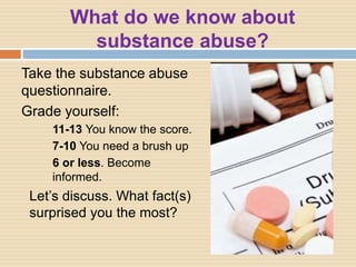 Class 7 substance abuse | PPT
