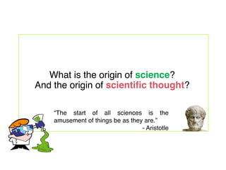 Class7 - Introduction to The Scientific Method | PDF