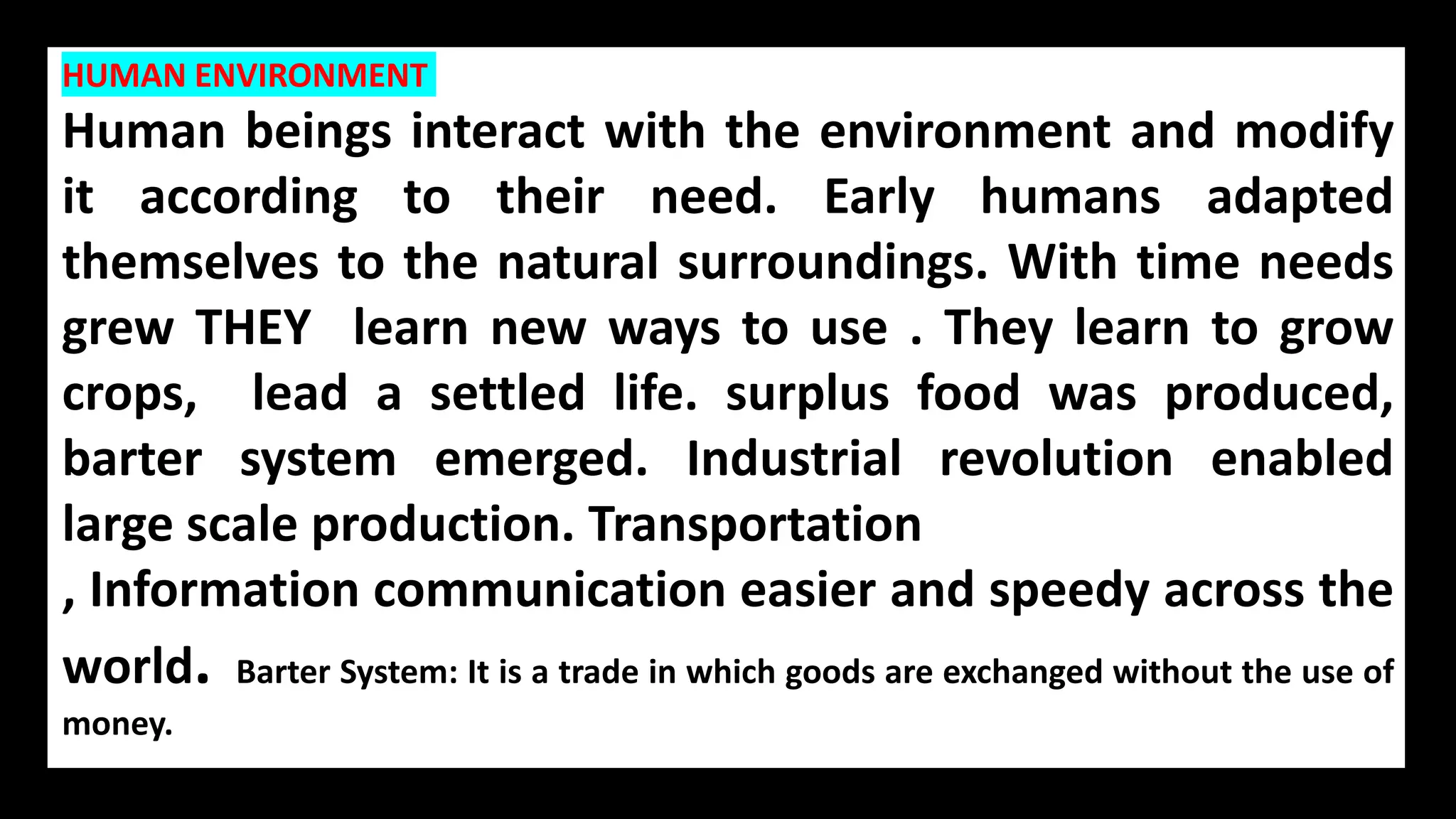Class 7th geography environment-lesson 1 | PPTX