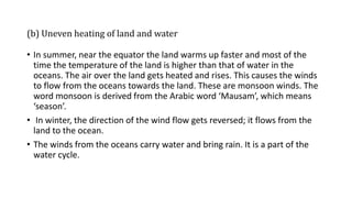 Class 7th science chapter 8. Winds, Storms and Cyclones | PDF