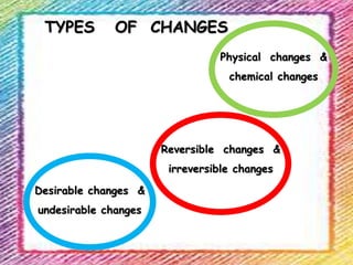 Class 7 v5 physical and chemical changes | PPTX
