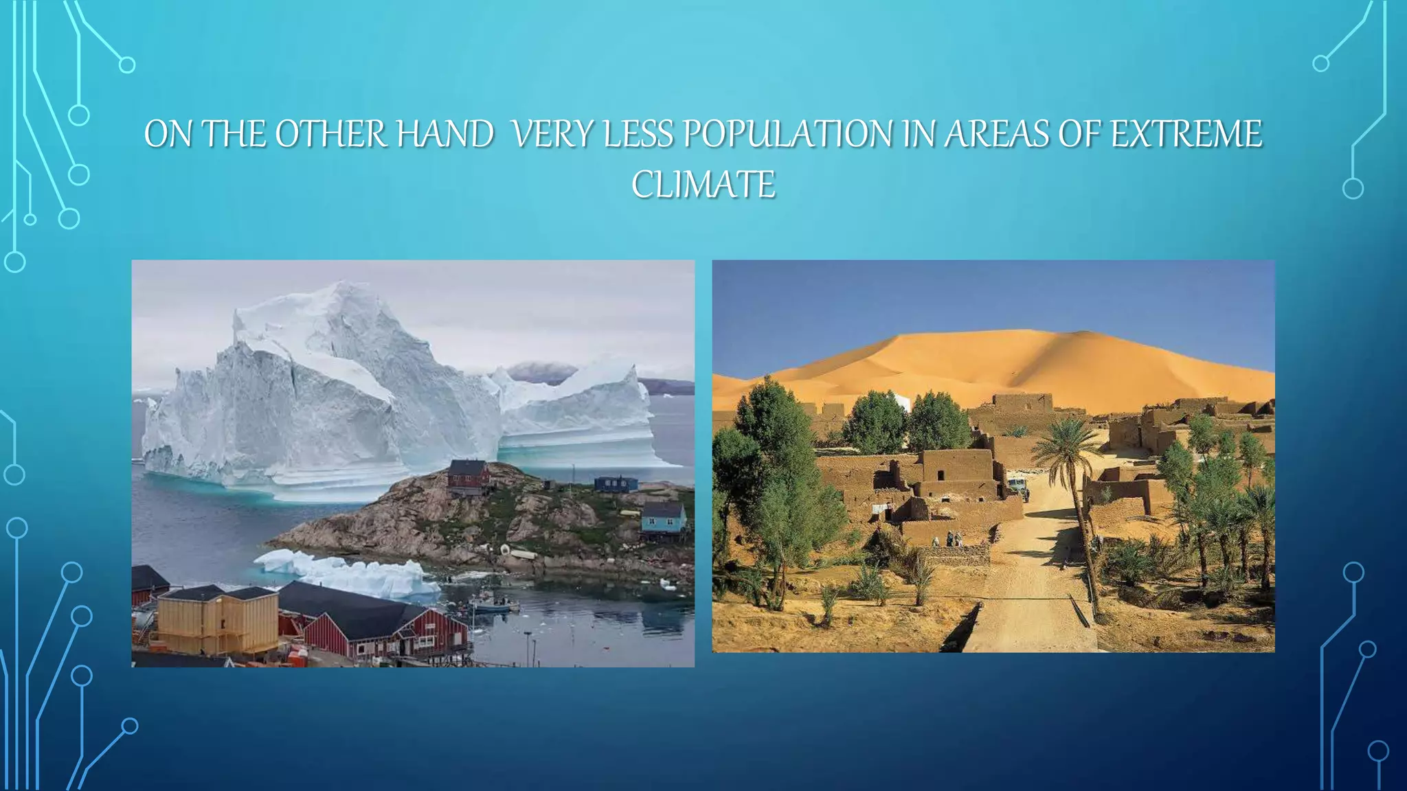 Class 8 geo - factors affecting population - 30th june | PPTX