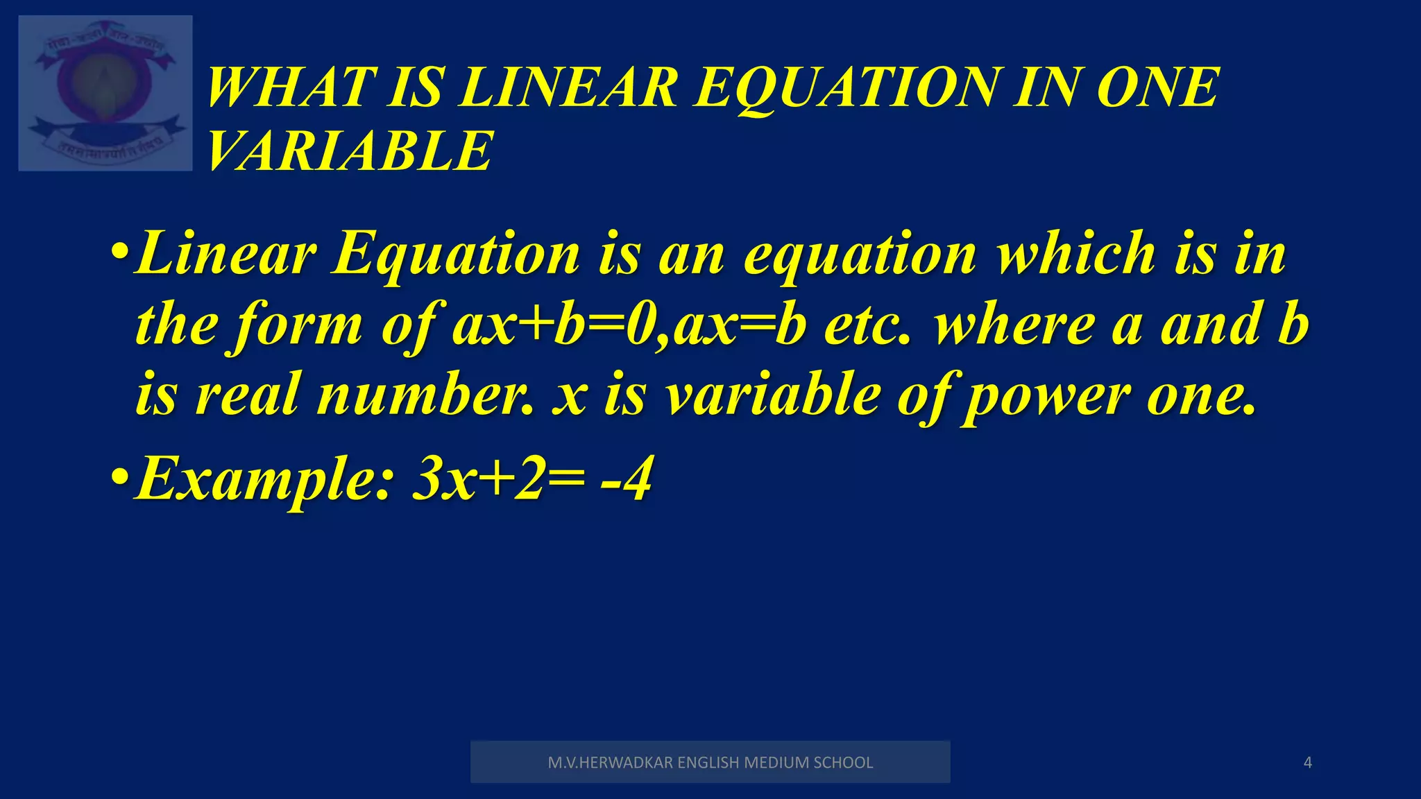 class 8 C 3 Linear Equation in One Variable.pptx