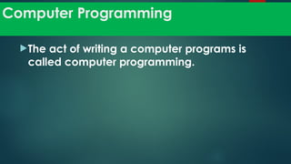 Class 8 Computer Programming languages.pptx