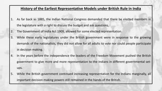 Why we need parliament - history, representation and democracy | PPTX