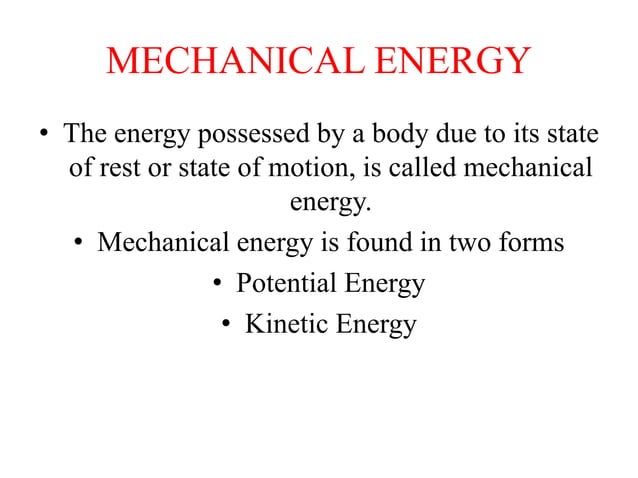 CLASS 8 ENERGY | PPTX | Physics | Science