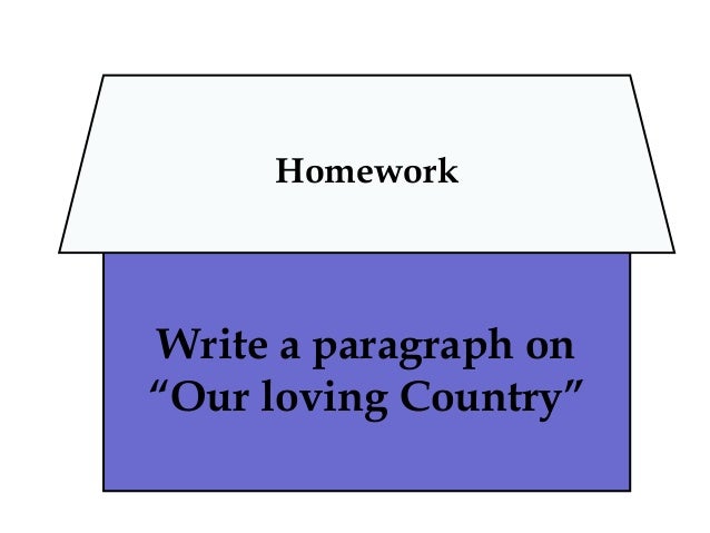 Class 8 english 2nd paper paragraph our country
