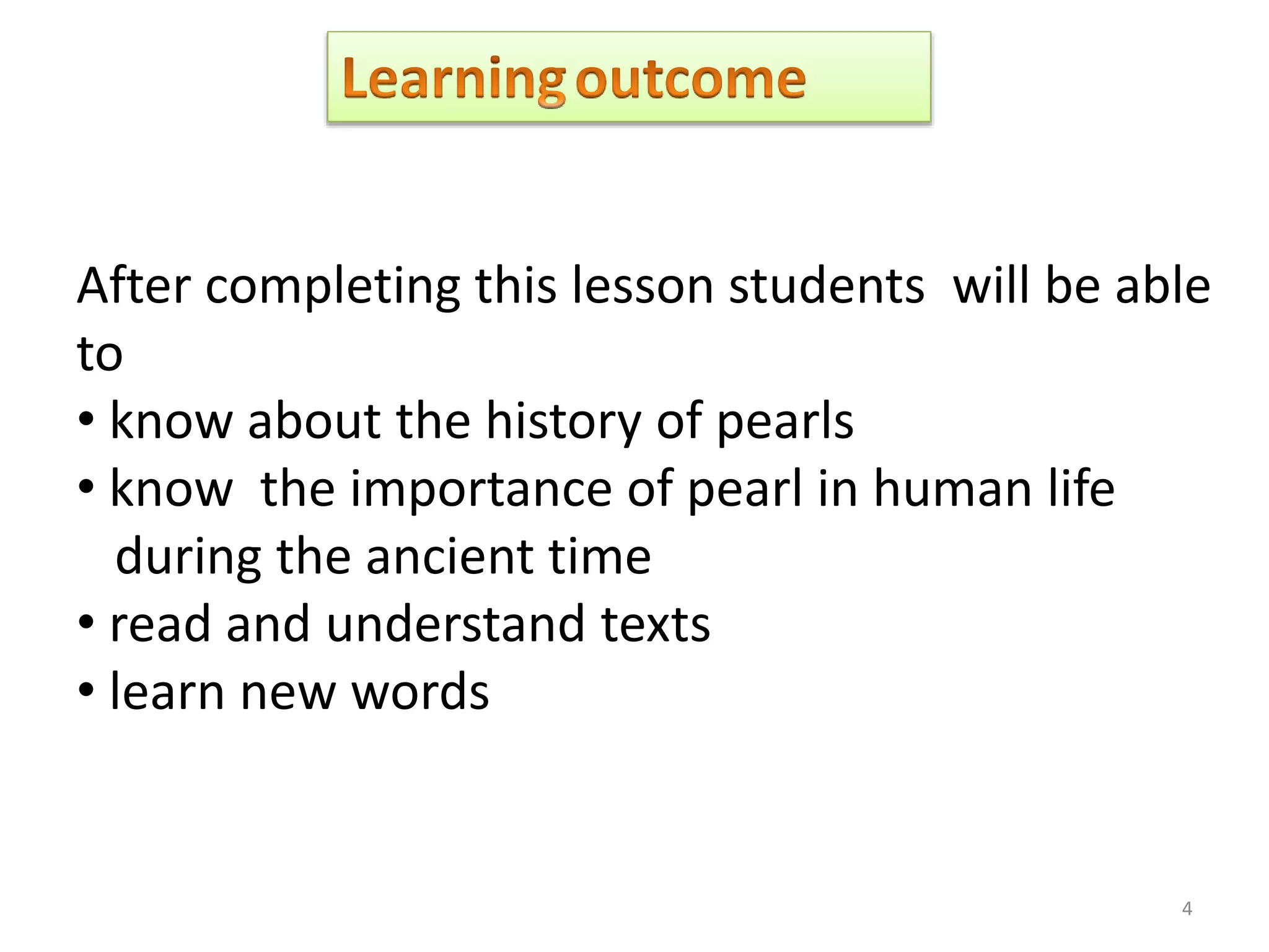 Class 8 english lesson 1 pearls! pearls! pearls! | PPTX