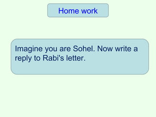 Class 8 english lesson 5 a letter | PPT