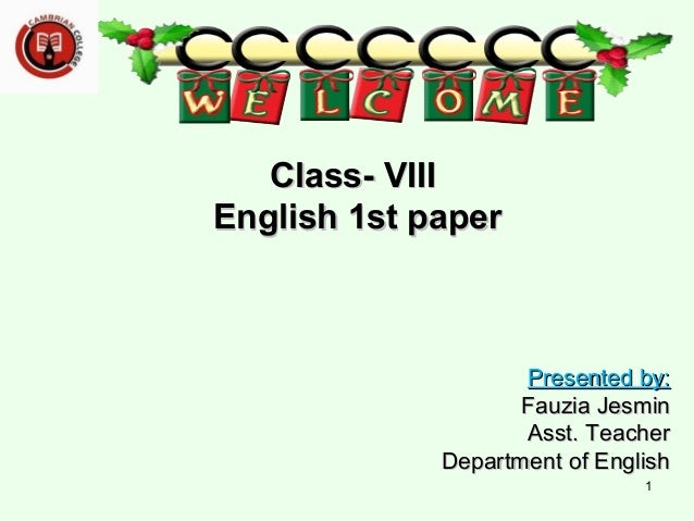 Class 8 English Lesson 8 Making A Class Committee class-8-english-lesson-8-making-a-class-committee