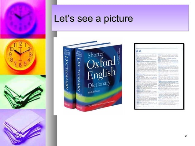 Class 8 english lesson 3,4 using a dictonary | PPT