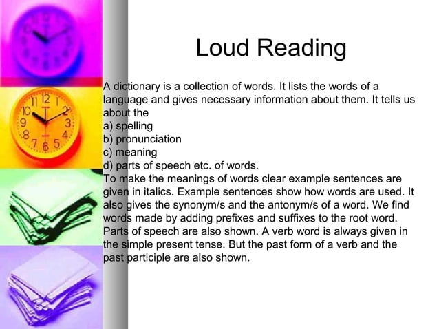 Class 8 english lesson 3,4 using a dictonary | PPT