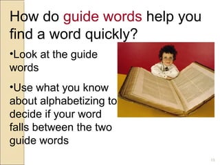 Class 8 english lesson 5 looking up words in a dictionary | PPT