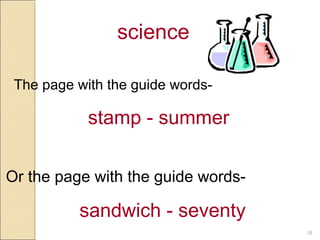 Class 8 english lesson 5 looking up words in a dictionary | PPT