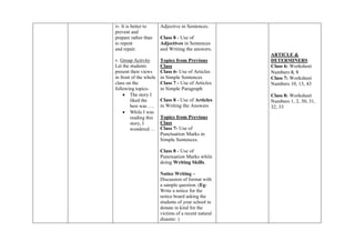 CLASS 8 ENGLISH SYLLABUS.pdfccdcvbbxvbvbb | PDF