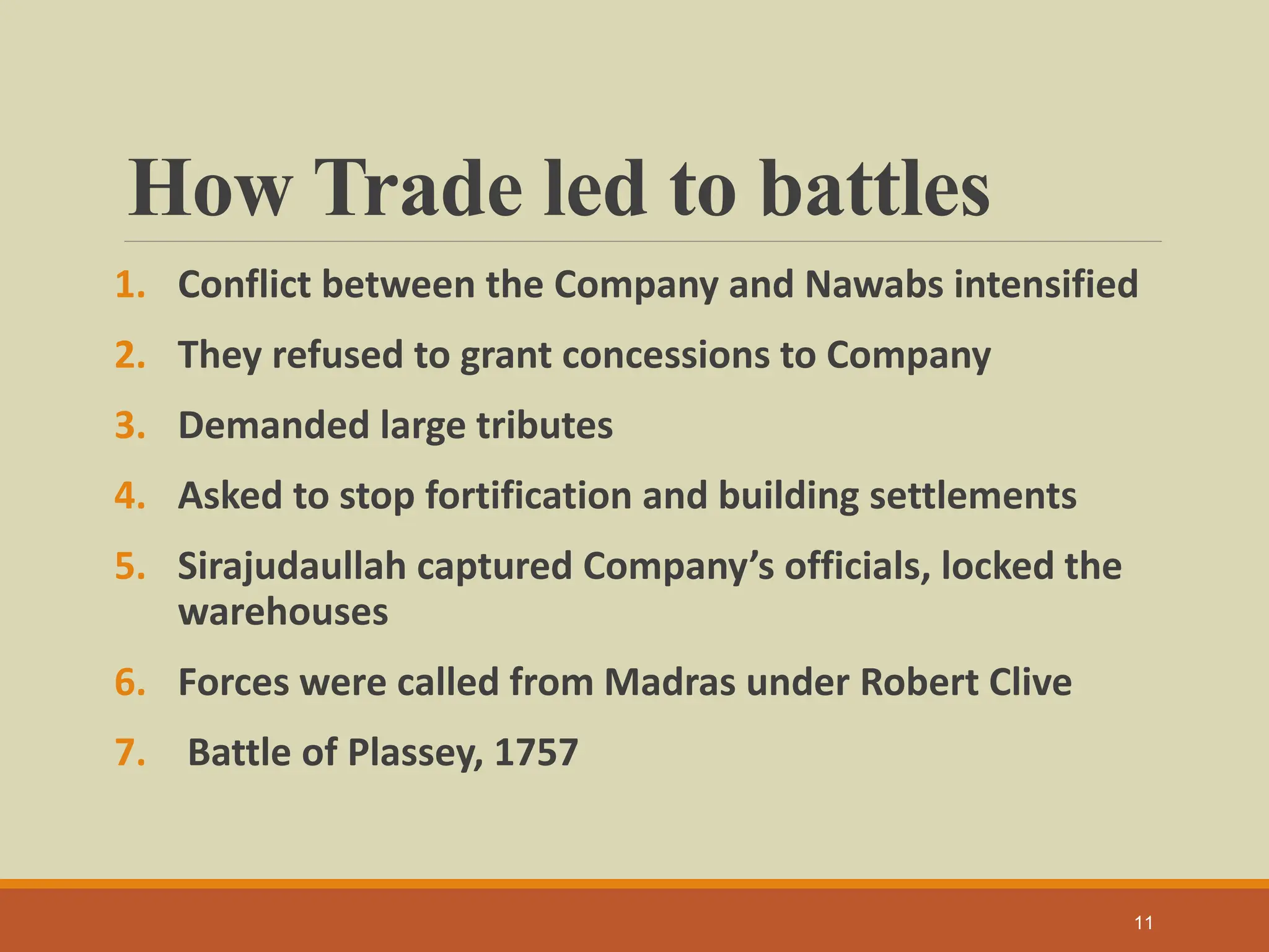 class 8 From Trade to Territory.ppt how British conquered India | PPT