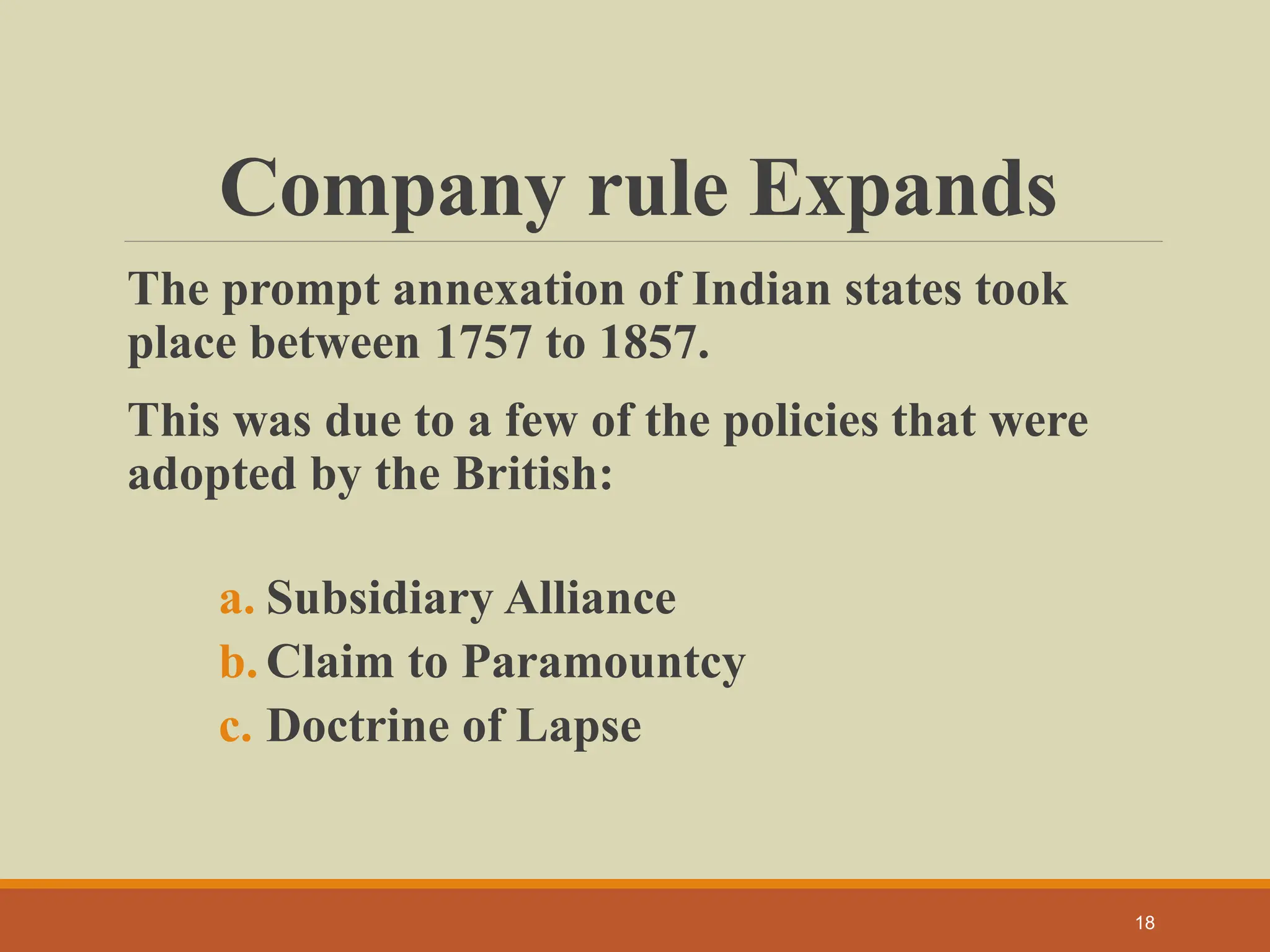 class 8 From Trade to Territory.ppt how British conquered India | PPT