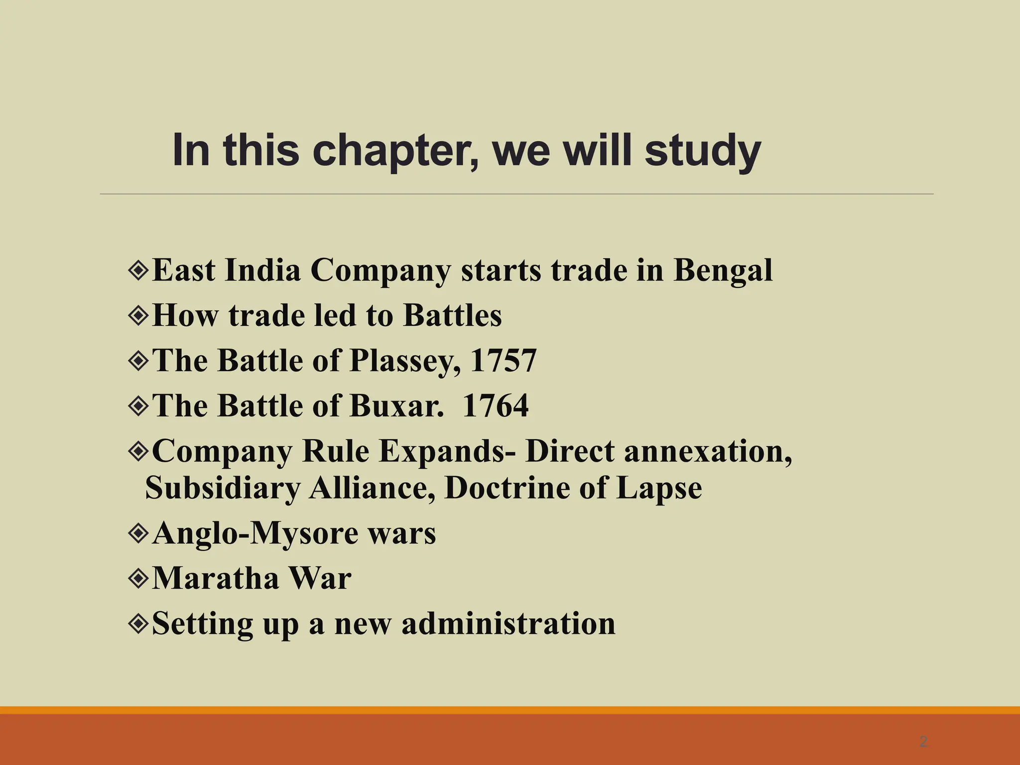 class 8 From Trade to Territory.ppt how British conquered India | PPT