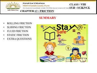Class 8 ppt 2 friciton | PPTX