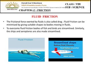 Fluid Friction Examples For Kids