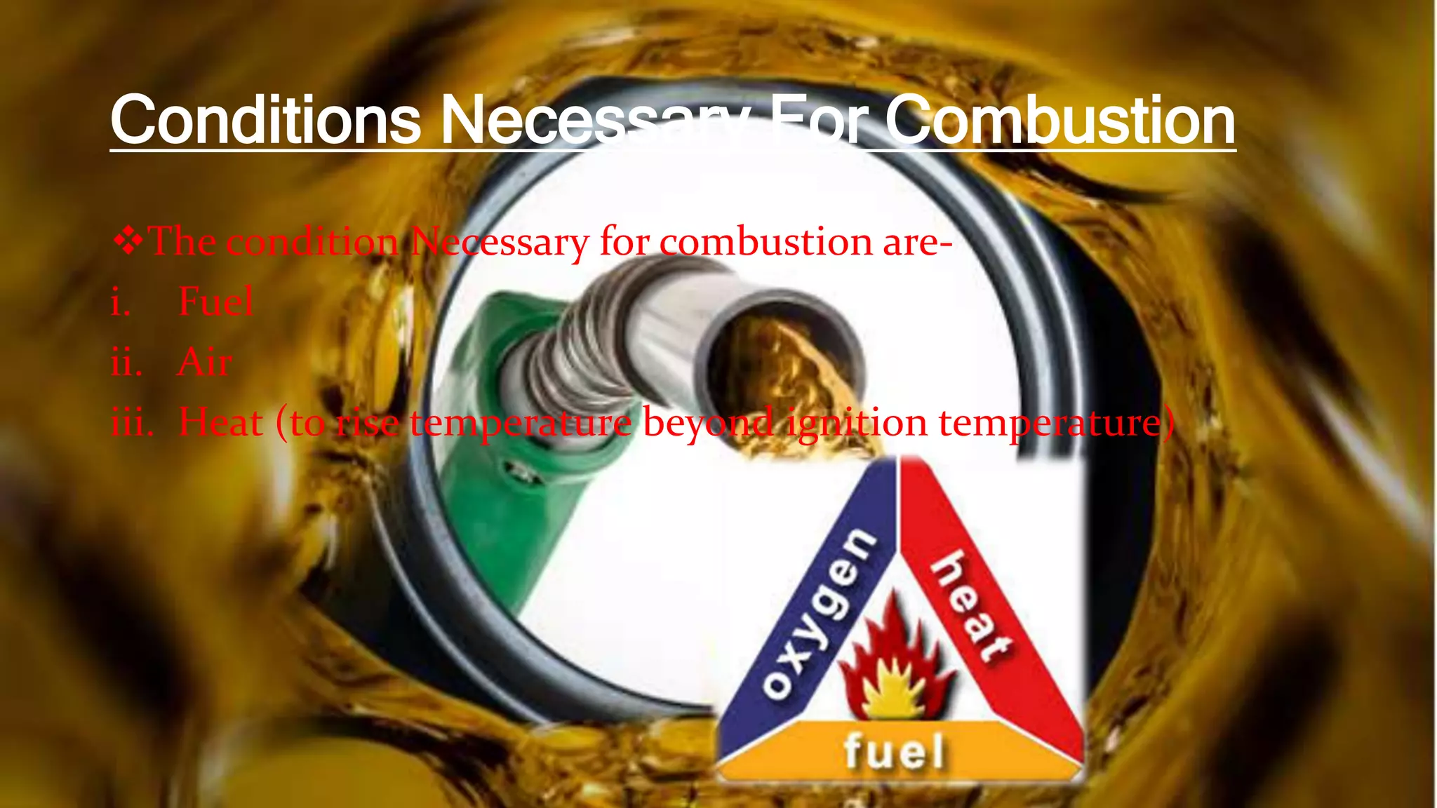 Combustion And Flame, Class 8 | PPTX