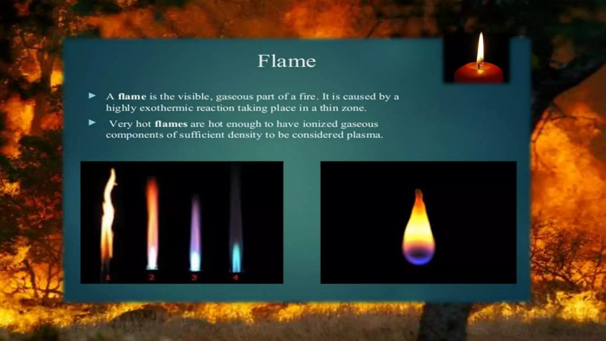 Combustion And Flame, Class 8 | PPTX