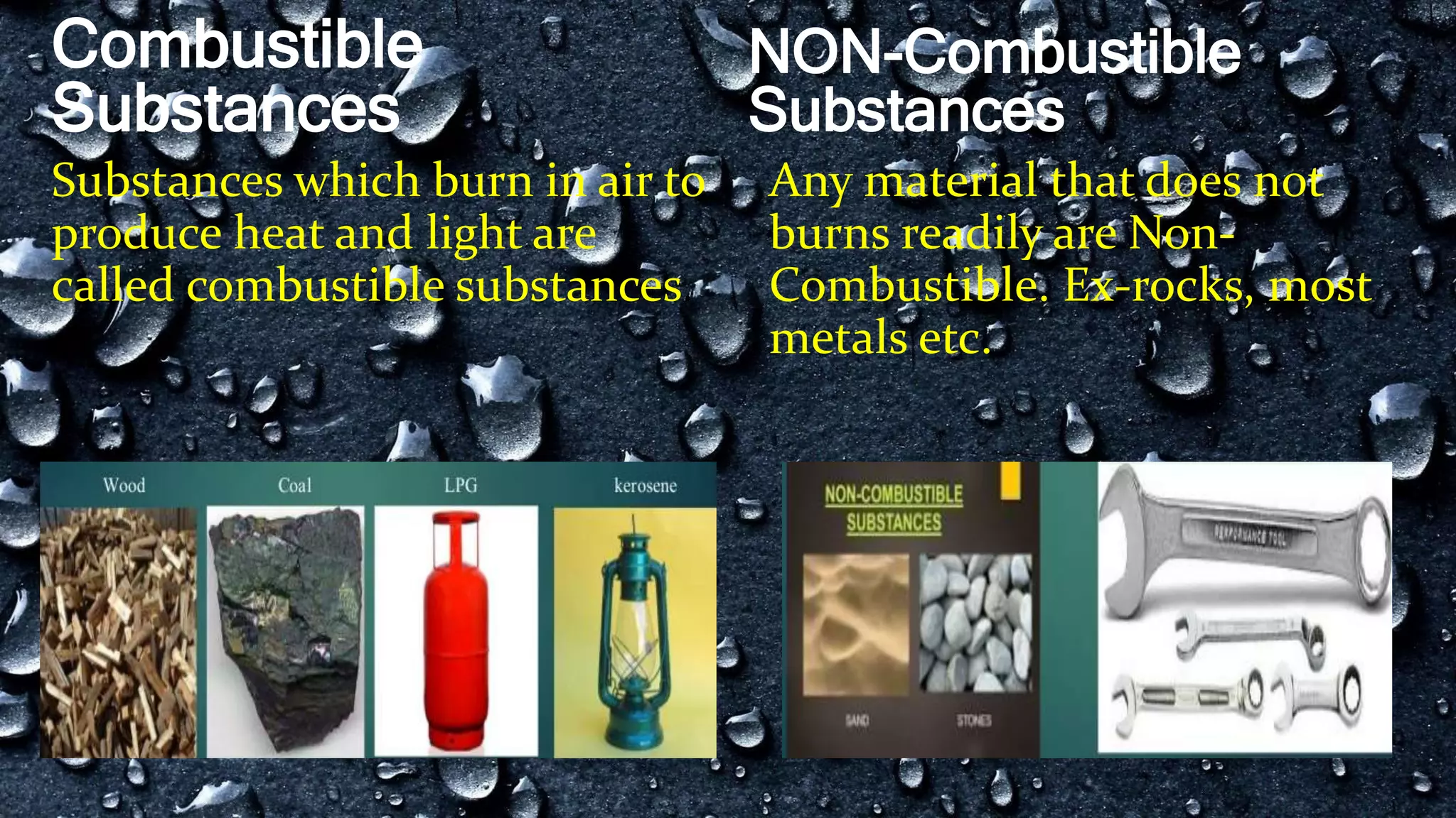 Combustion And Flame, Class 8 | PPTX
