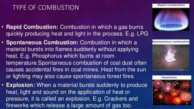 Combustion And Flame, Class 8 | PPTX | Chemistry | Science
